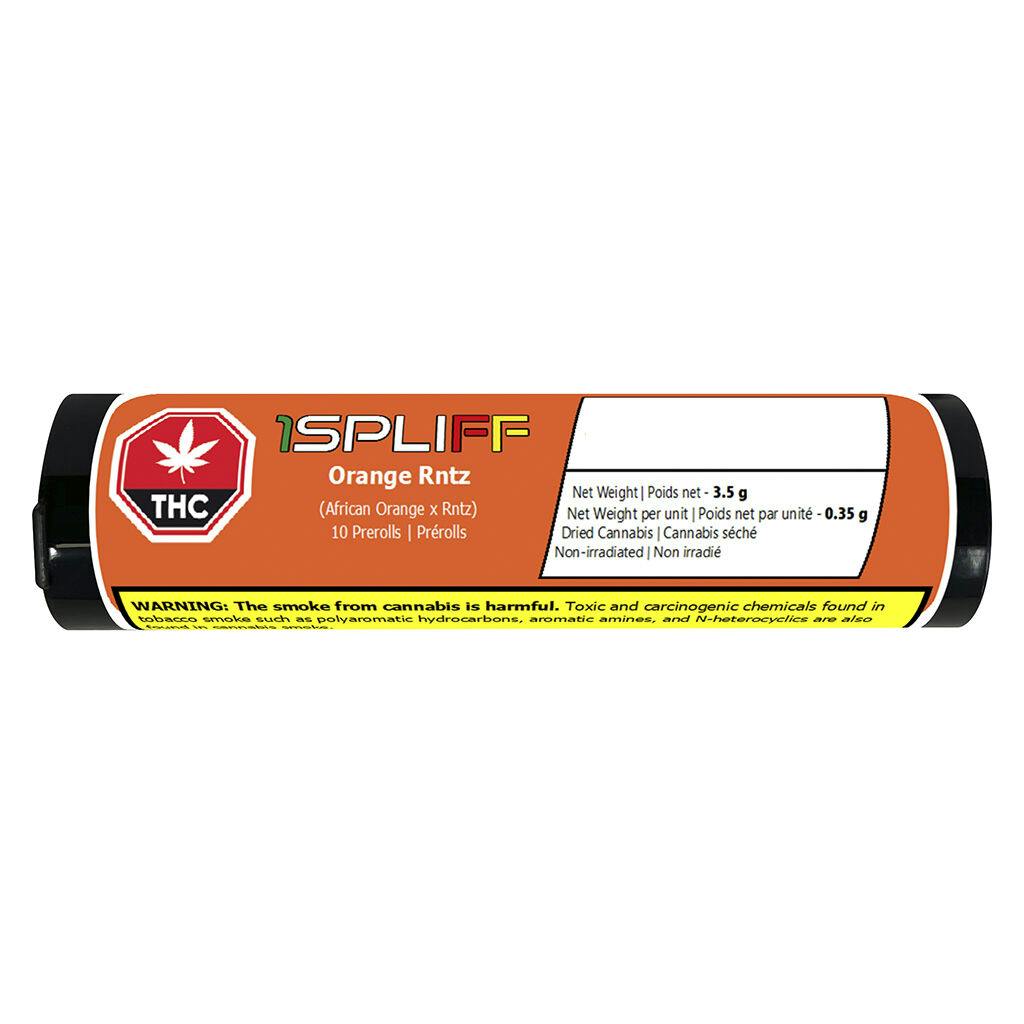 1Spliff - Orange Rntz Pre-Roll - 10x0.35g