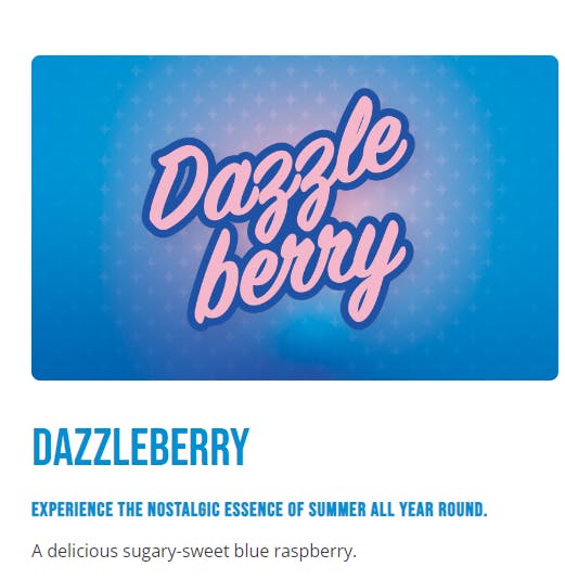 Batch | Cartridges | Flavors Dazzleberry | 1 g 1g Vaporizers | BATCH