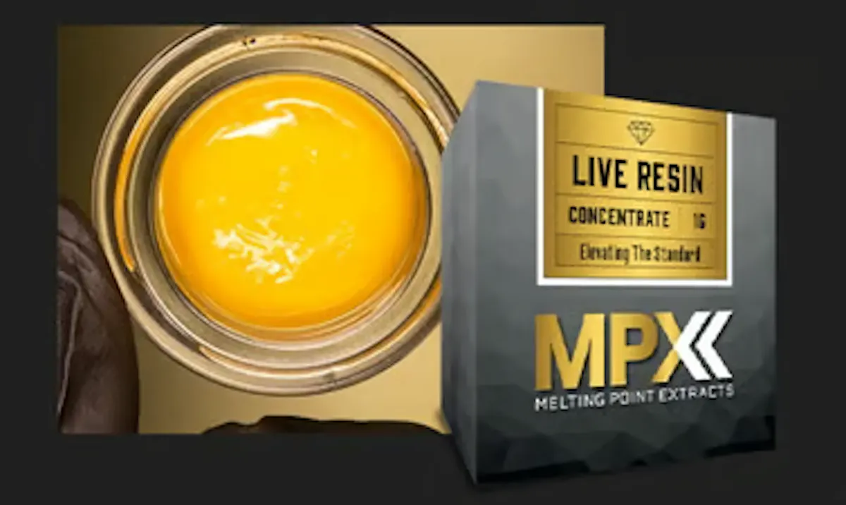 MPX Orange Sherbert 1g Badder 1g Concentrates | Melting Point Extracts