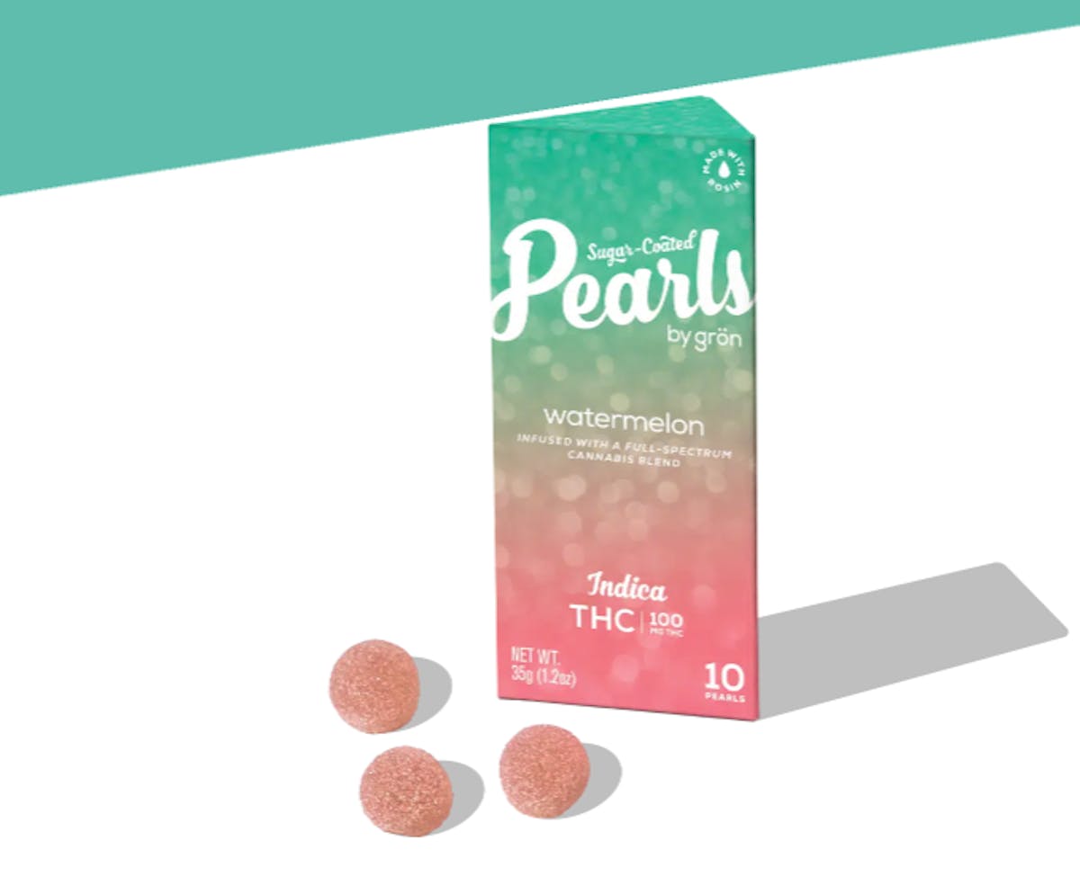 Gron Watermelon Pearls 100mg .1g Edibles | Gron