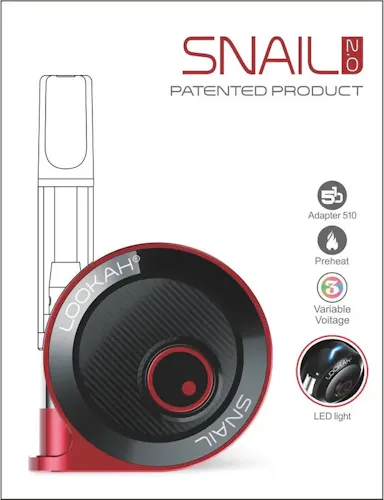 Lookah | Snail: 510 Thread Battery • Sparkology
