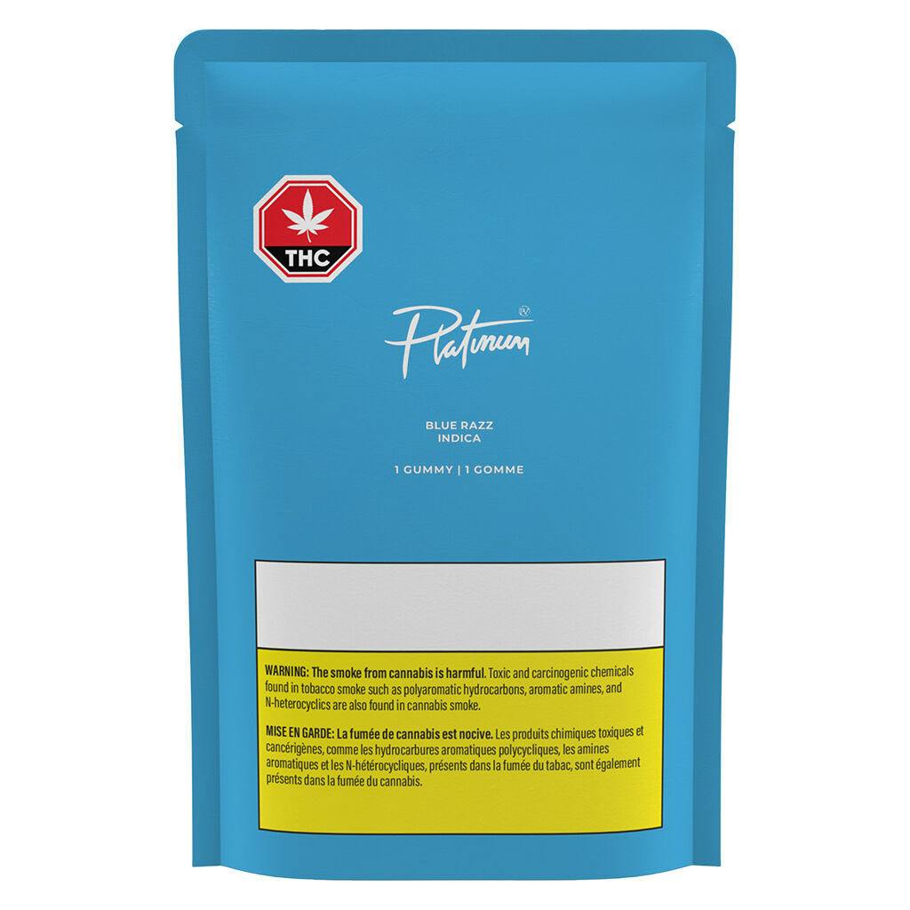 Platinum - Blue Razz Indica Gummy - 1 Pack | Sessions Cannabis