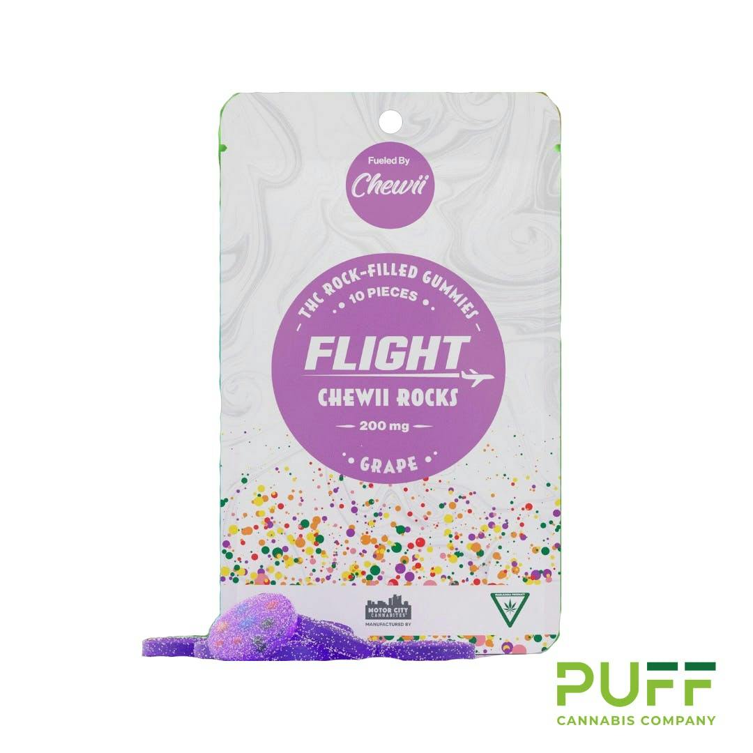 Flight Rocks Flight Rocks | 200mg Gummies | Grape - Puff Cannabis ...