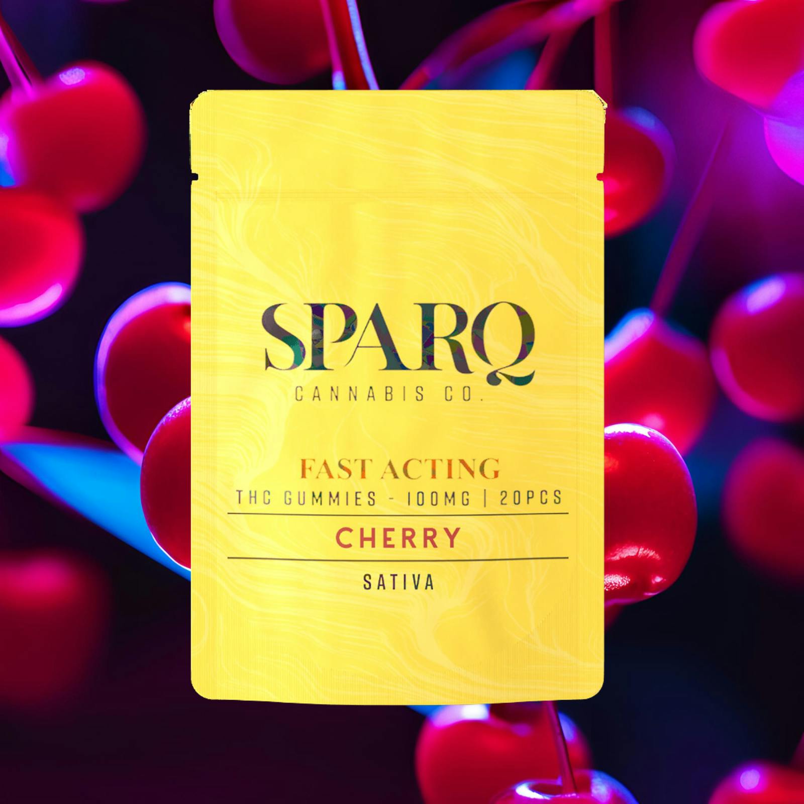 SPARQ Gummies | Cherry | 20pk for Sale - Redi Dispensary Newton Natick