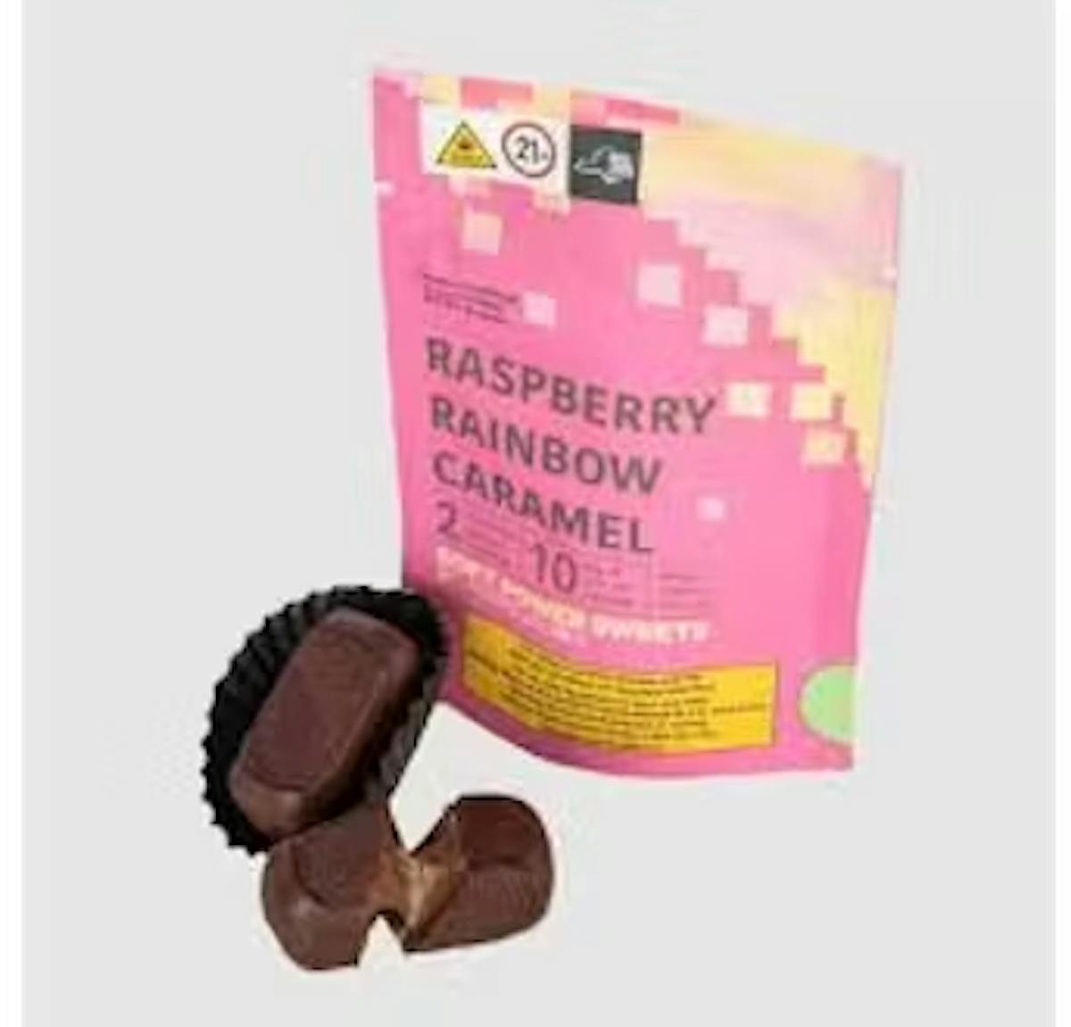 Soft Power Sweets | Chocolate | Raspberry Rainbow | 20mg 2pk ...