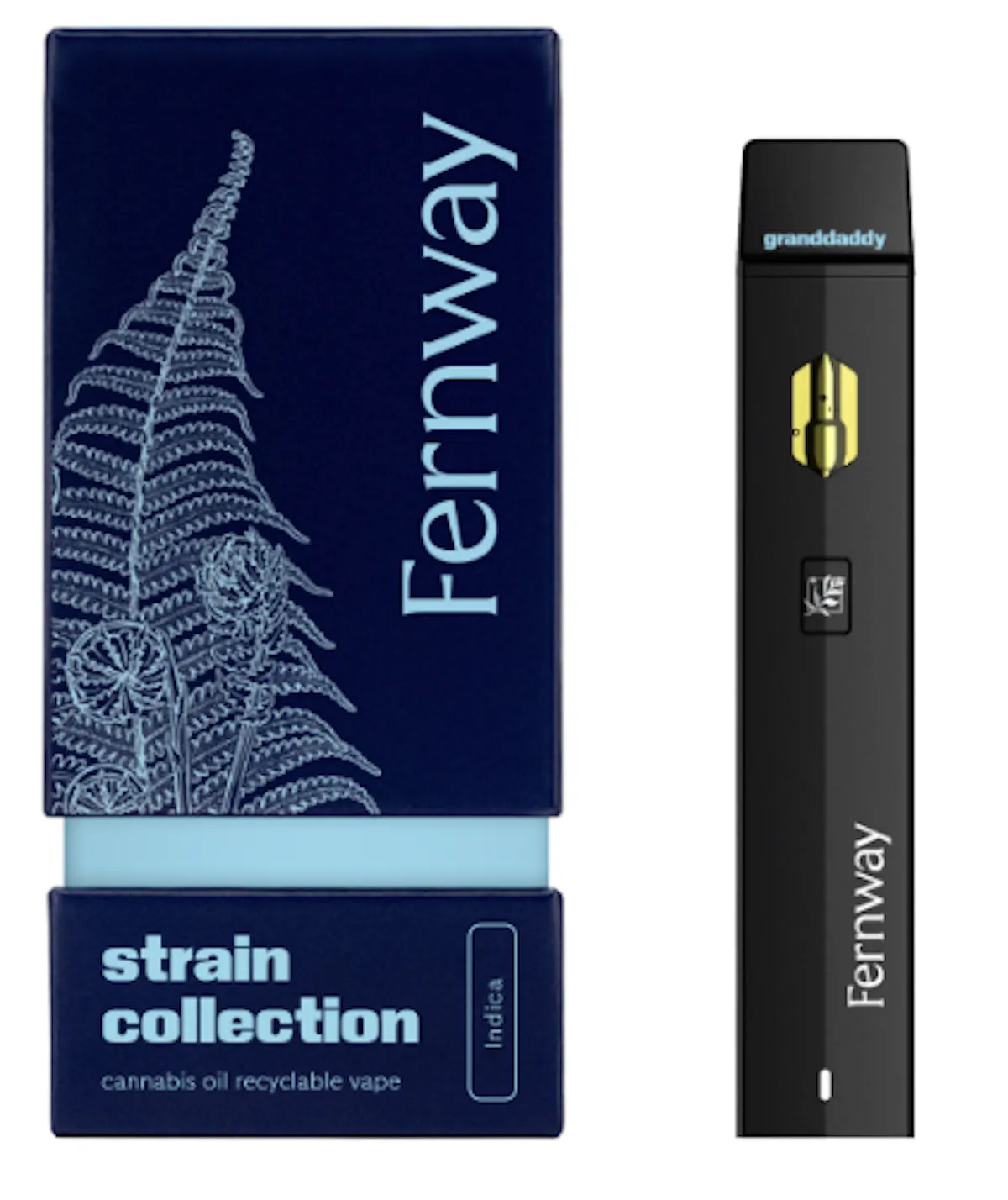 Fernway Granddaddy Purple 1g Traveler 1g Vaporizers | Fernway