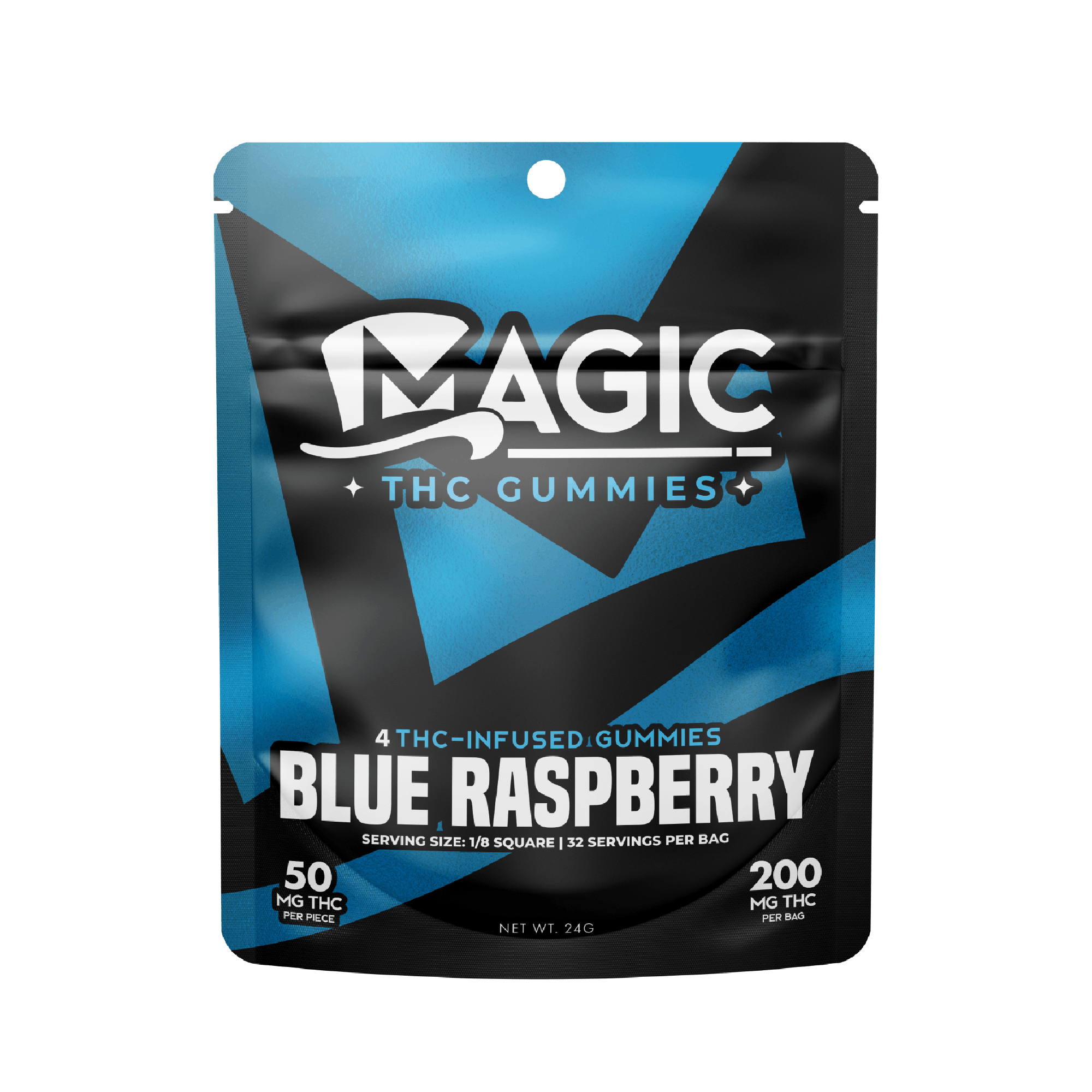 Magic Chews | Blue Raspberry Gummies 200mg | Edibles | Sunset Coast ...