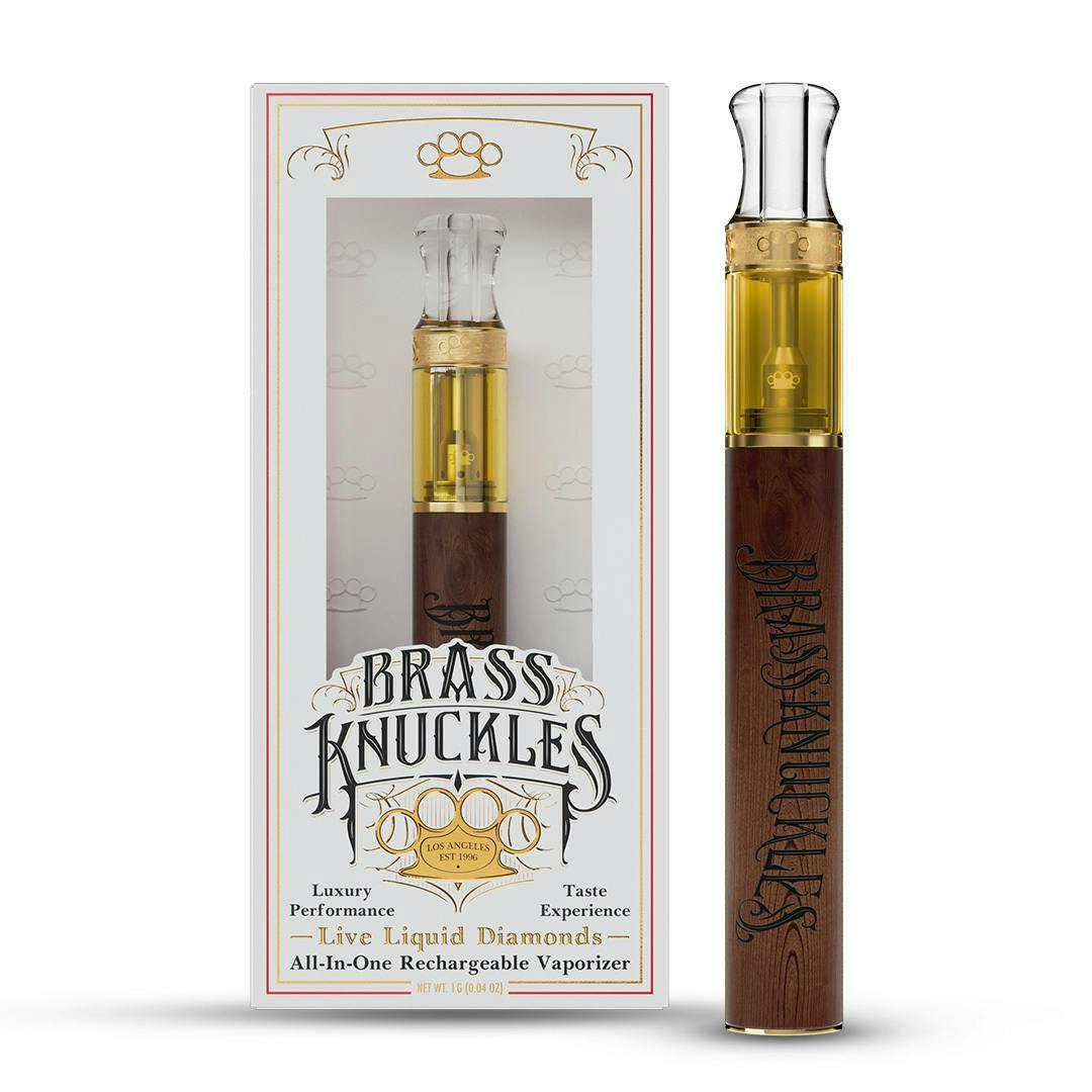 The Flowery NY | Brass Knuckles Blue Diesel Live Liquid Diamonds Vape