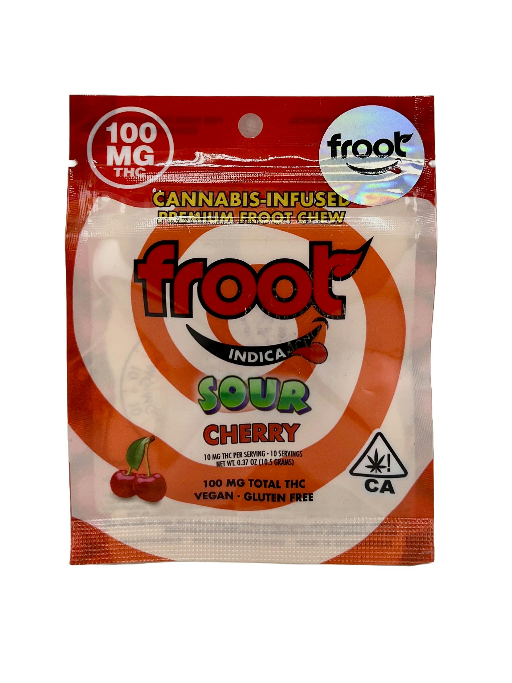 Froot Sour Cherry 100mg Gummy – LAX CC: Dispensary near LAX
