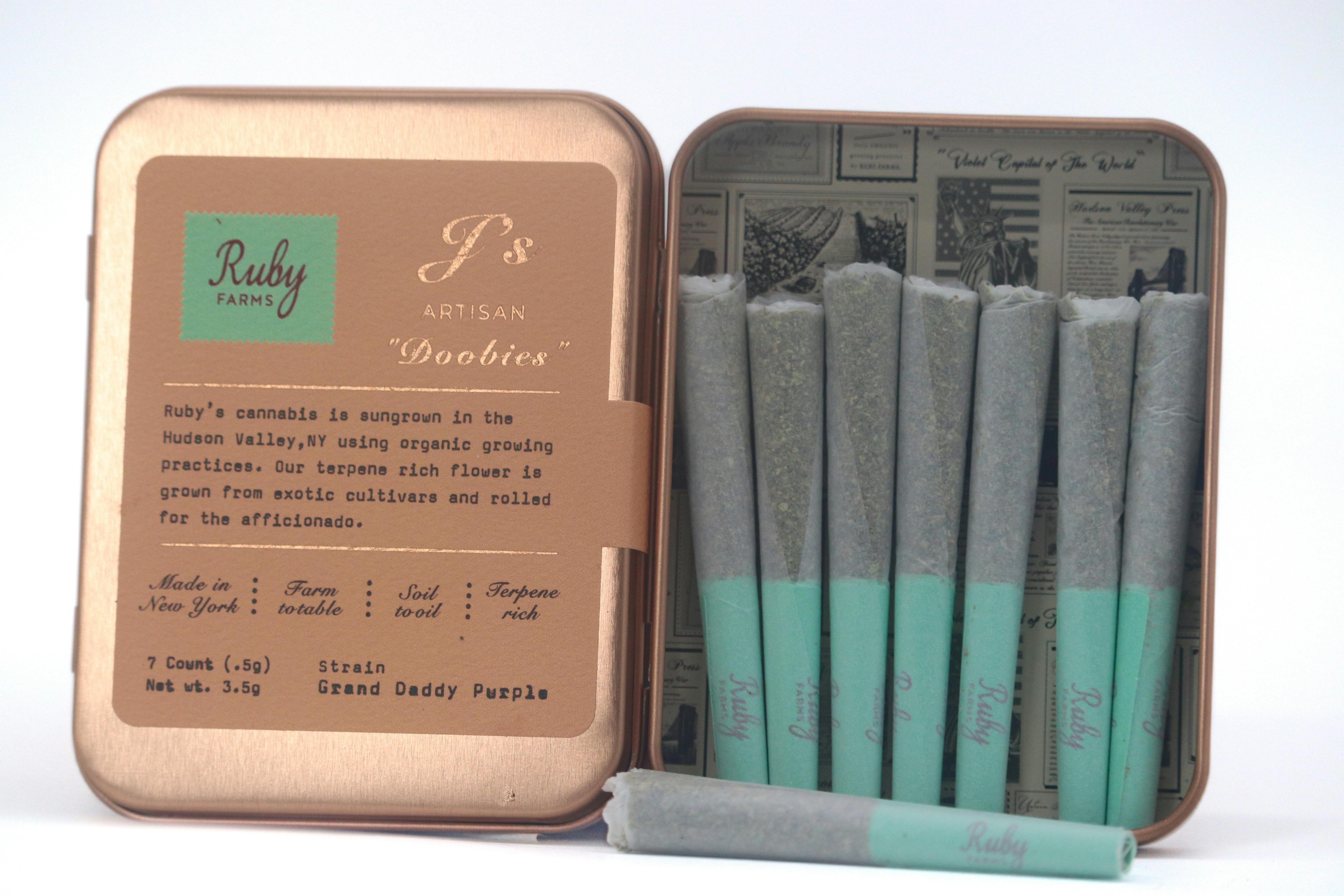 Buy Ruby Farms Grand Daddy Purple | Doobie 7pk Online - Strain Stars ...