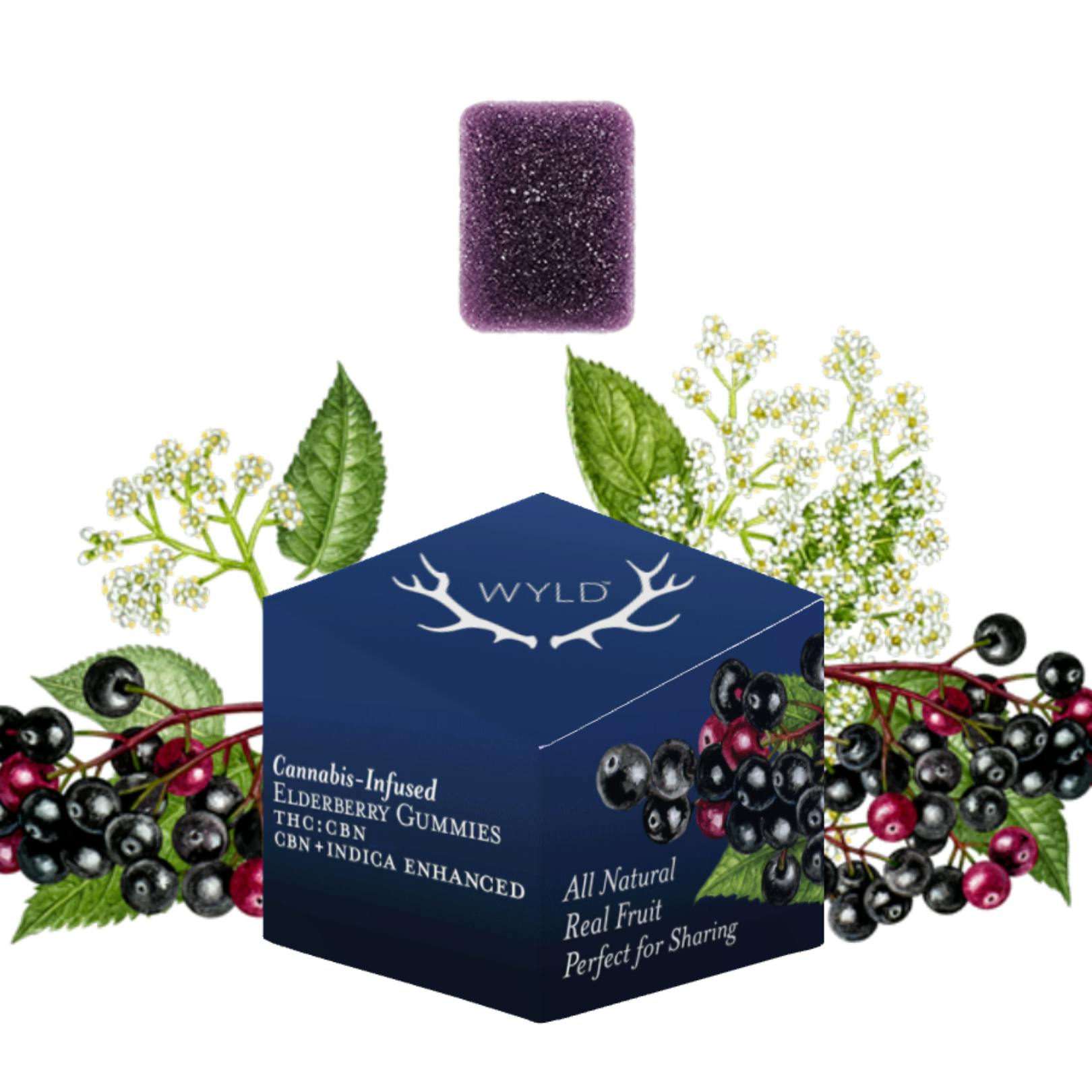 ELDERBERRY GUMMIES (2:1 THC:CBN) | Vibe By California