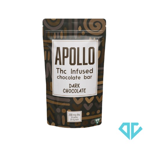 Apollo Dark Chocolate Bar 200mg