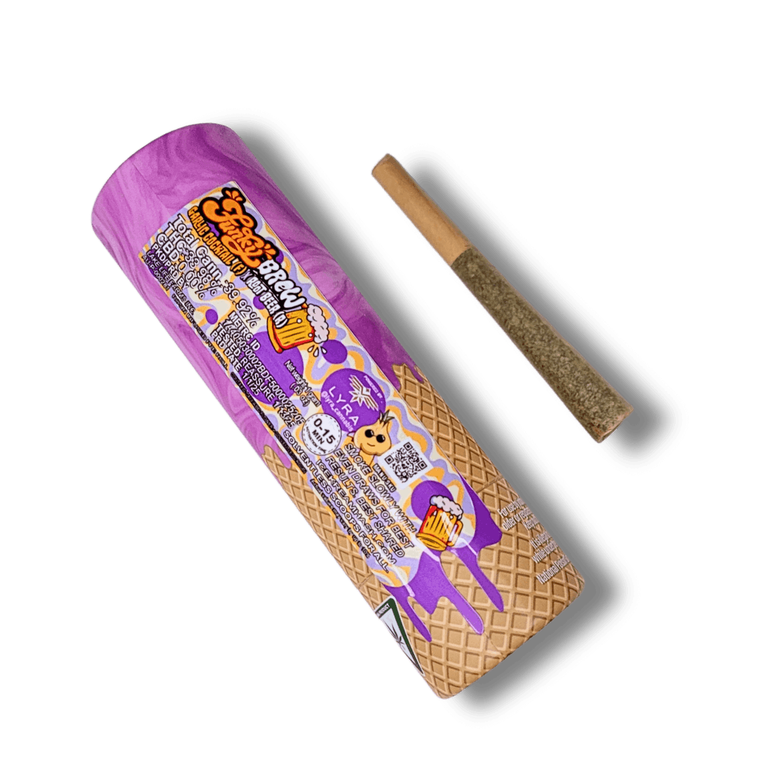 Ice Kream Hash Co. | Funky Brew Rosin Infused Pre-Roll | 1g | Pre Rolls | New Standard