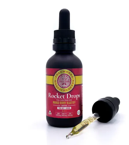 Tincture | Treeworks | Rocket Drops 3:2:1 | CBG:THC-V:THC | 60ml ...