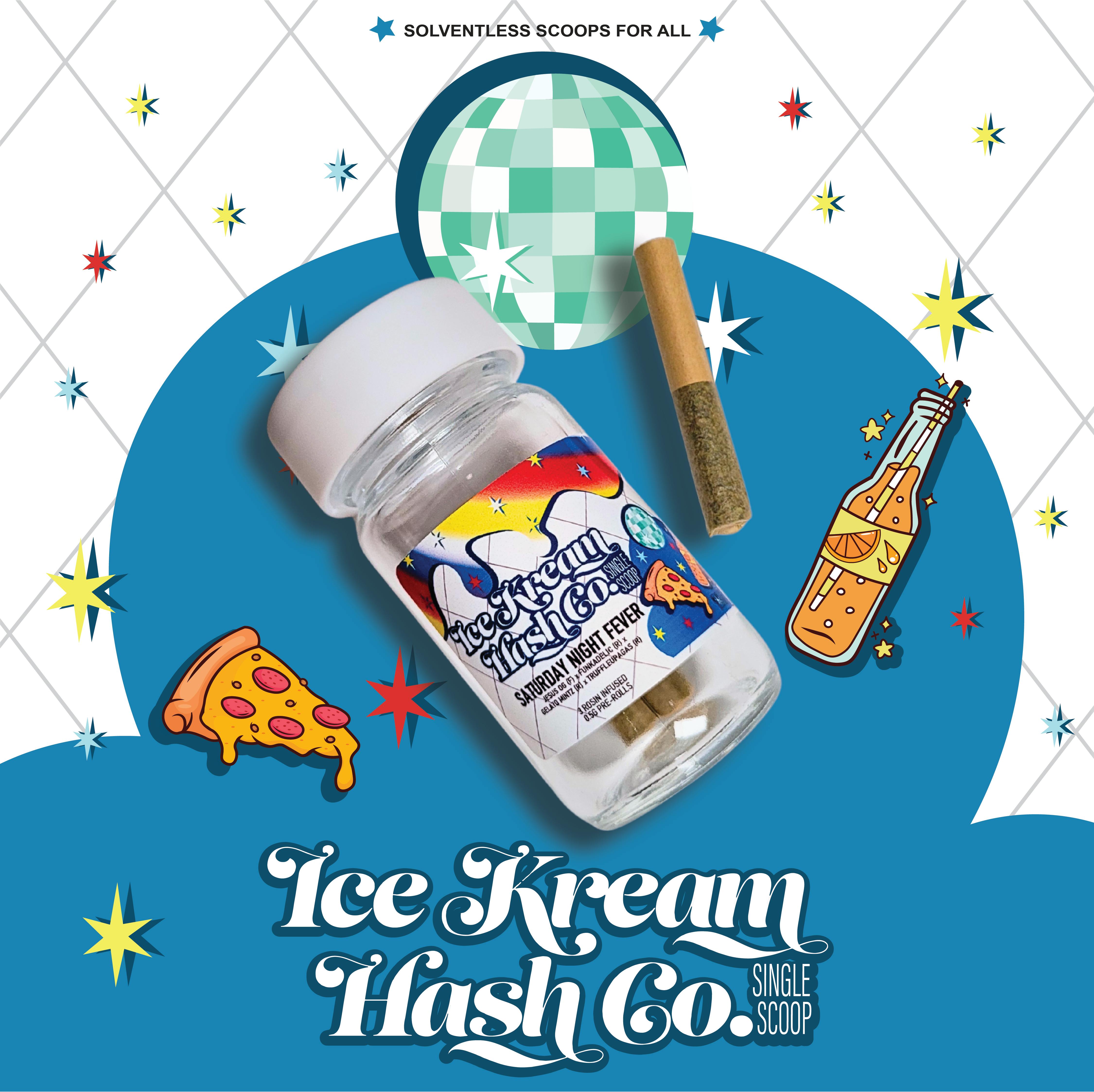 Ice Kream Hash Co. | Cake & Clove Single Scoop Rosin Infused Pre-Roll ...