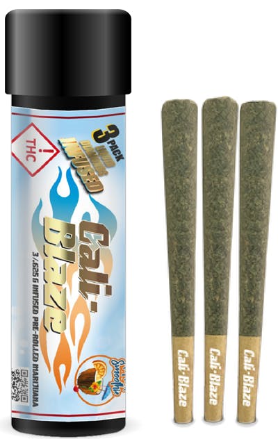 Tropical Smoothie x Orange Cookie Chem 3pk Infused Pre-Rolls