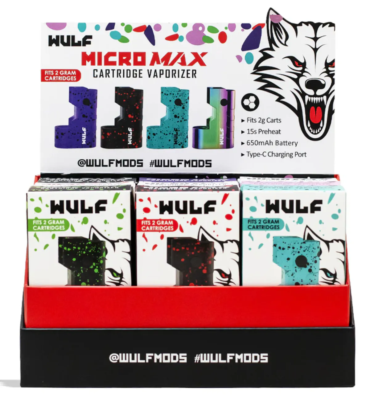 Wulf Micro Max Cartridge Vaporizer N/A Accessories