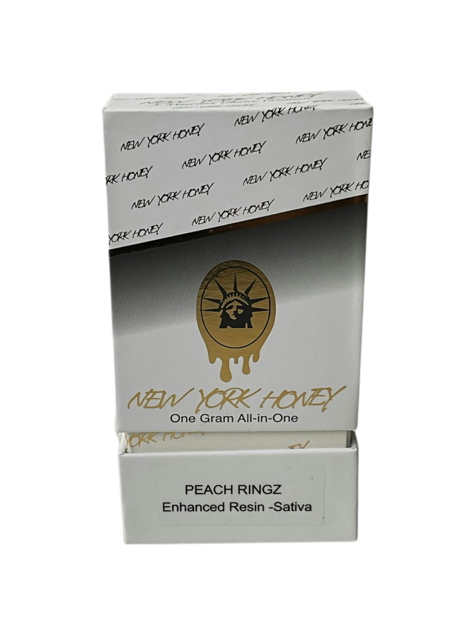 The Flowery NY | NY Honey Peach Ringz Enhanced Resin Vape