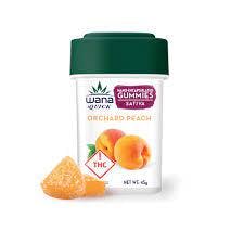 Wana Quick Orchard Peach Chews 10-Pk 100mg