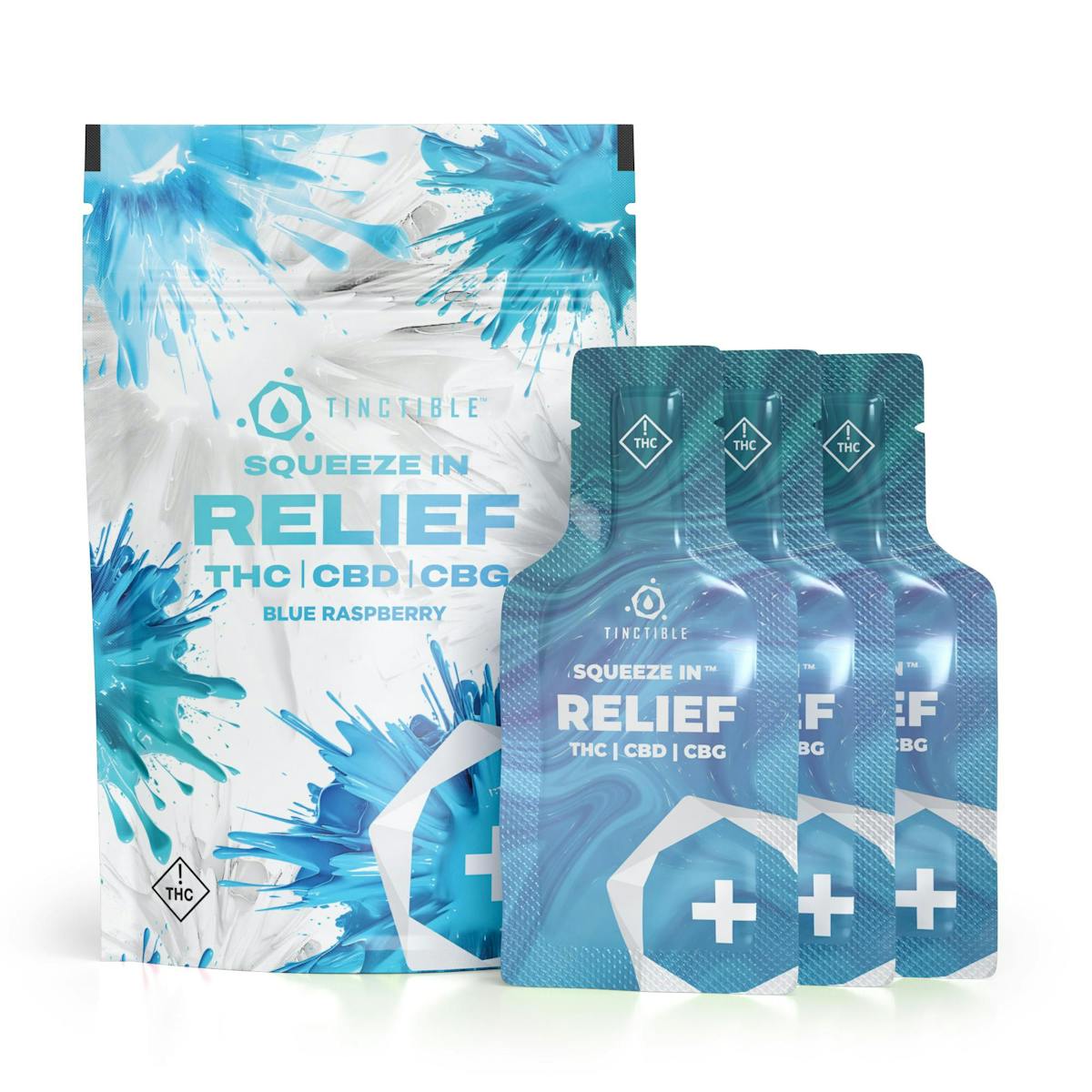 Blue Raspberry Relief Tinctible 110mg (I) [11pk] 11pk Edibles | UB Good