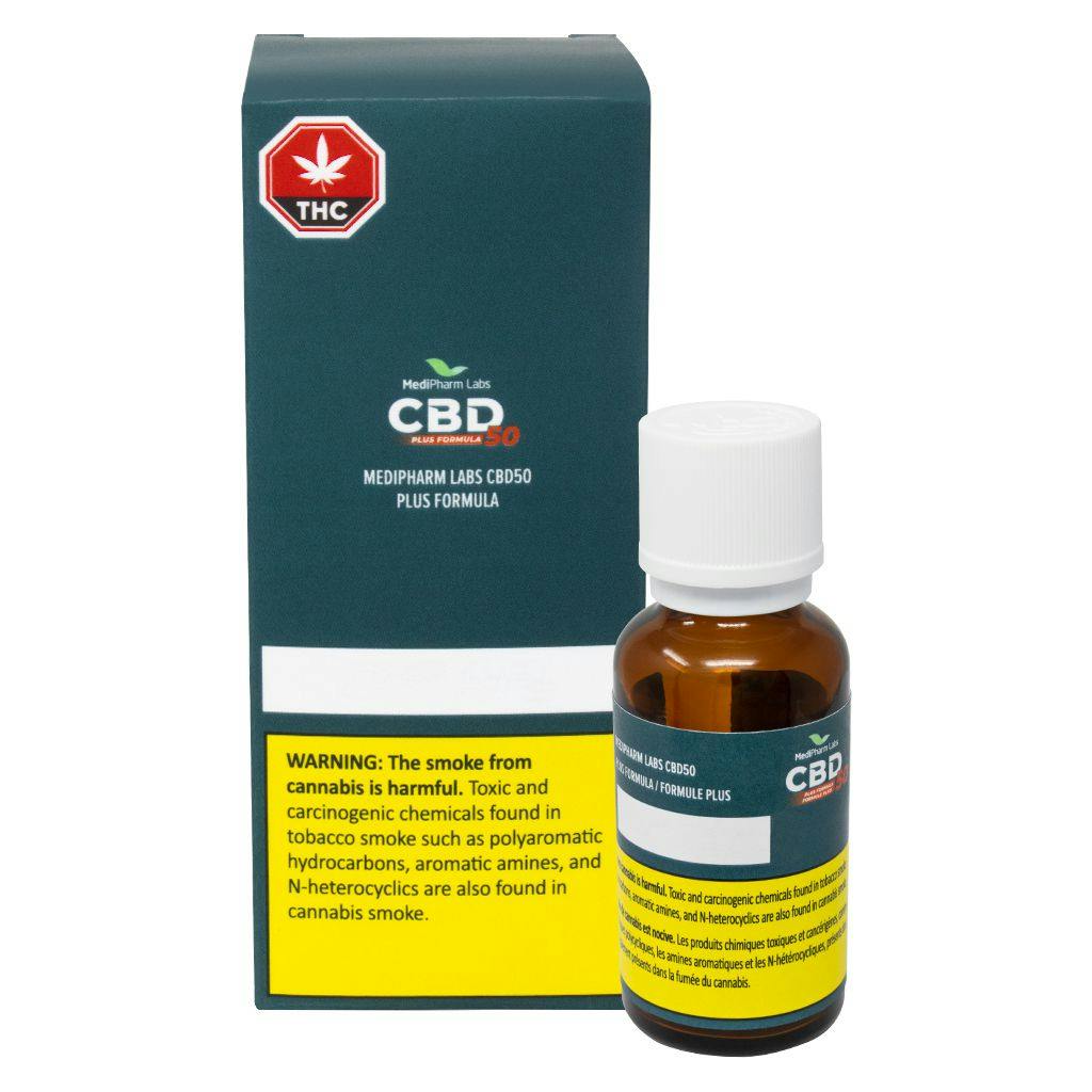 CBD 50 Plus Formula | 30mL | Sessions Cannabis