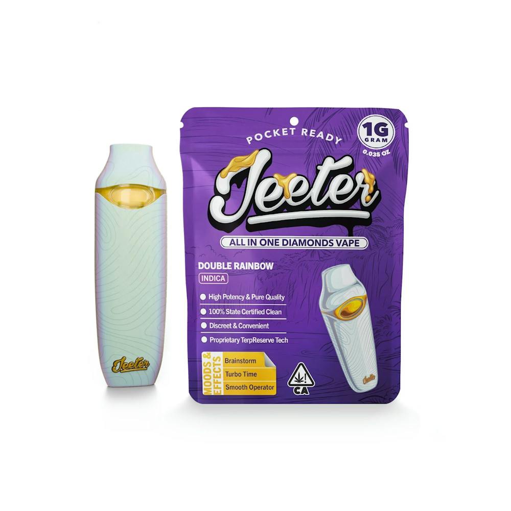 Jeeter Double Rainbow Liquid Diamond Disposable | Vapes | 1g | Taunton ...