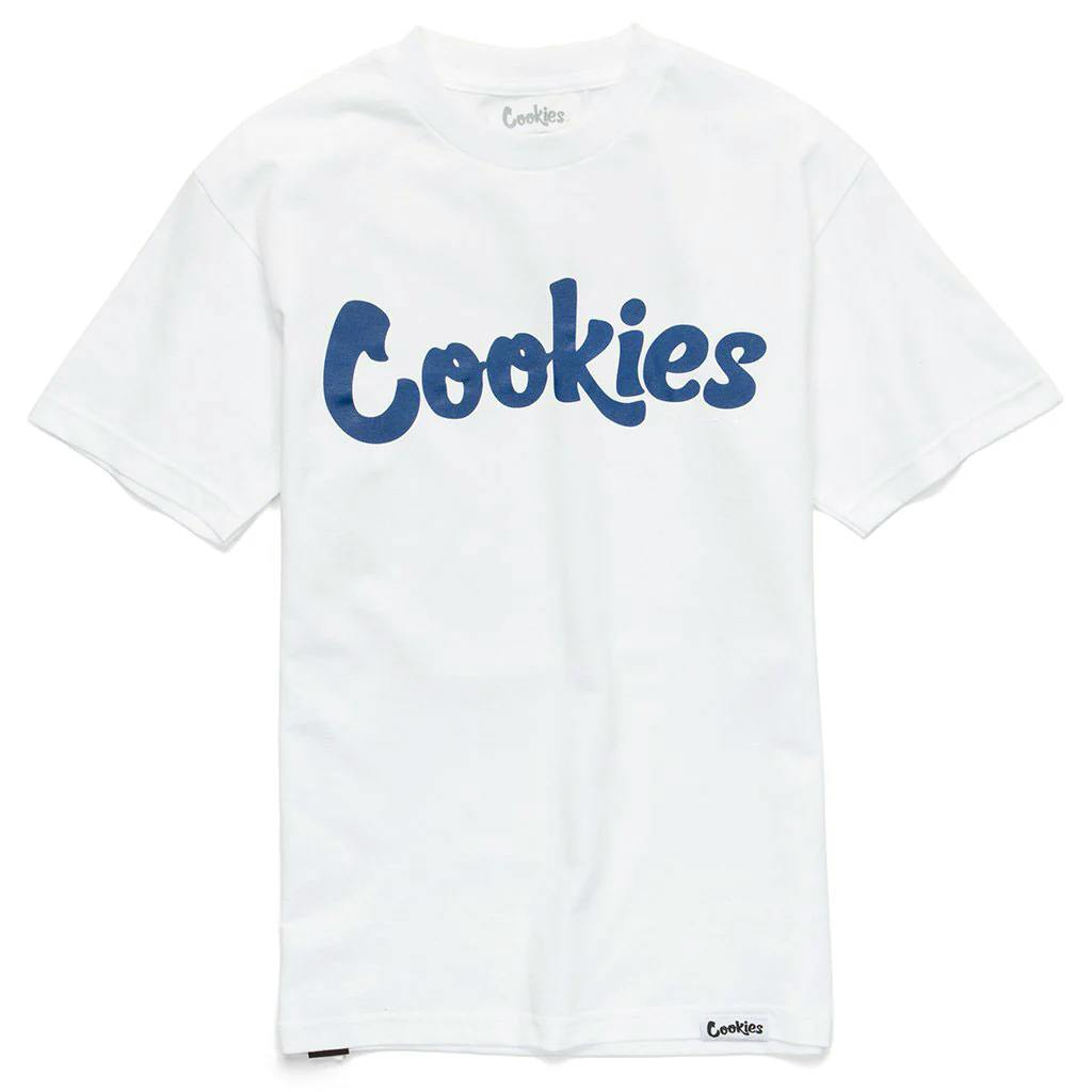 Cookies - Original Mint Logo - Tee - White/Navy - Cookies Napa