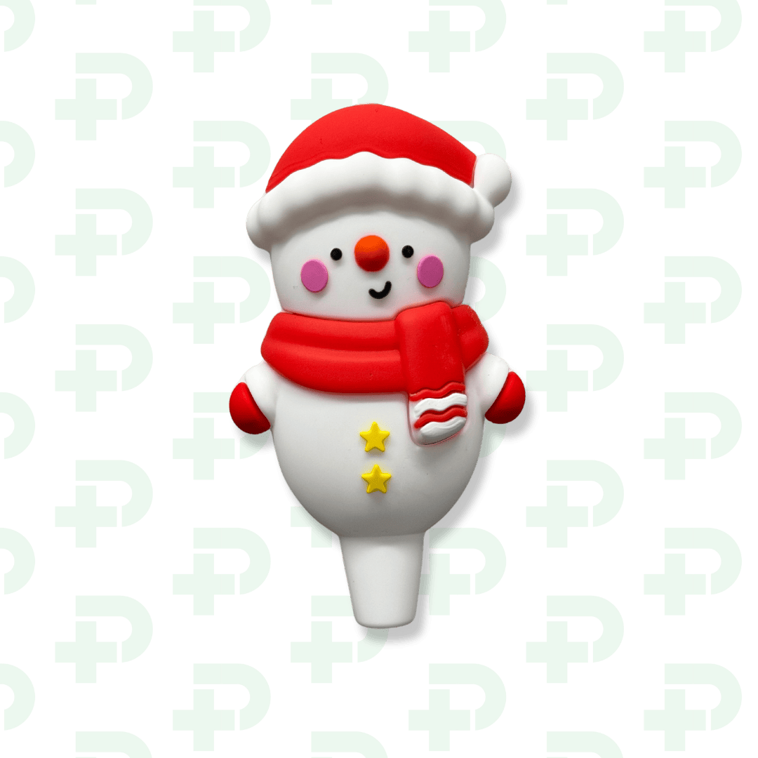 Silicone Snowman Pipe