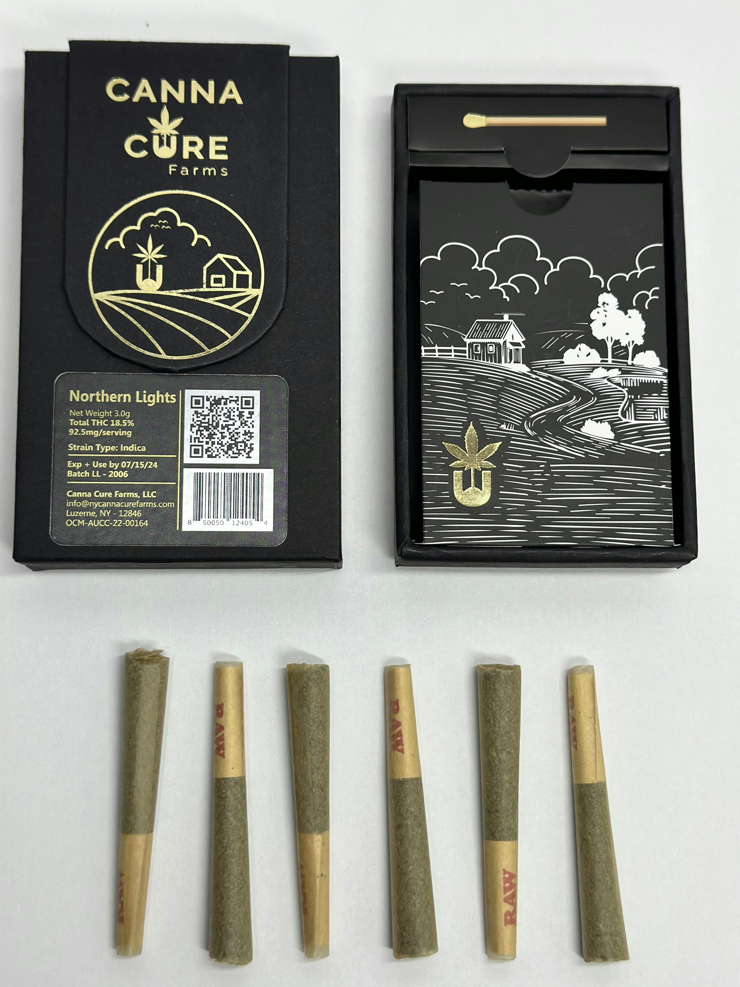 Northern Lights • Pre-Rolls • 6 Pack