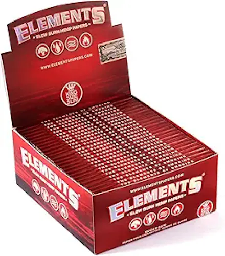 Red | Rolling Papers | King Size Slim - QUBE NYC