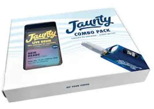 Jaunty Cartridge '510 Reload' Live Resin Combo Pack | 1g | Heir Heads ...