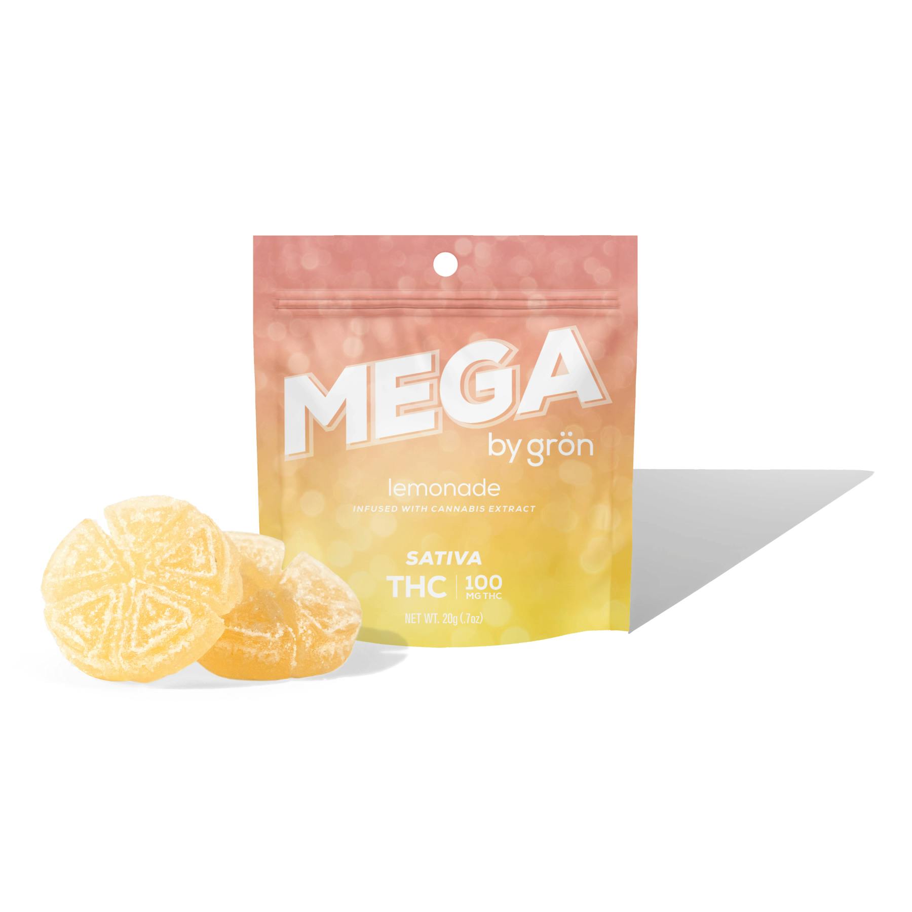 Grön THC Lemonade Mega Discs - Sativa | Curaleaf