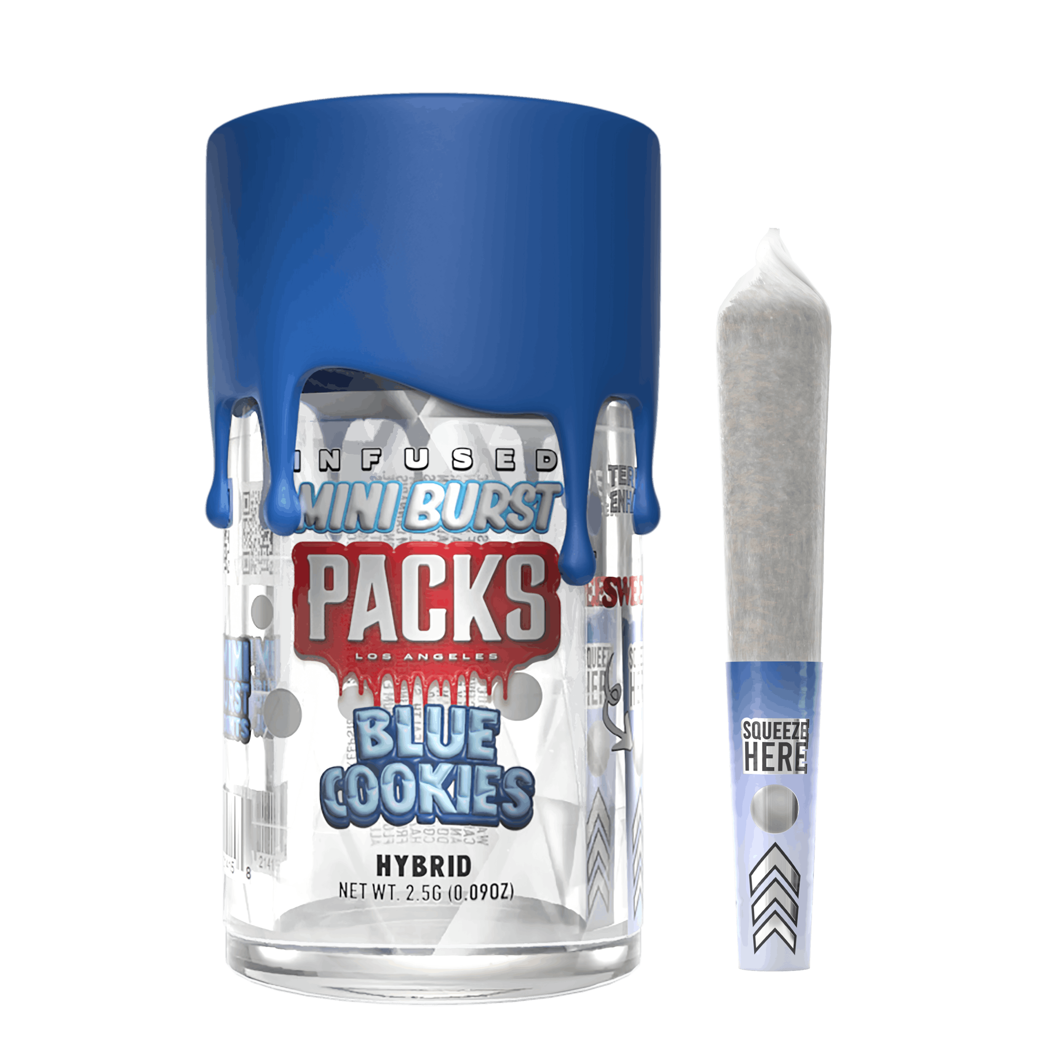 Mini Burst | Blue Cookies| Infused | 5pk Cannabis for Sale NYC - The ...