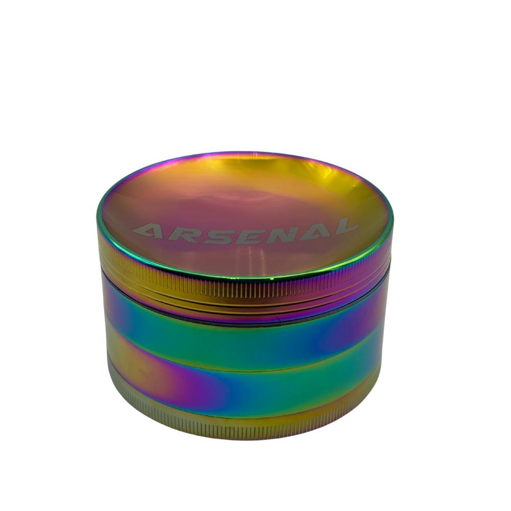Arsenal - Rainbow Bent Top - 75mm 4-Pc Grinder