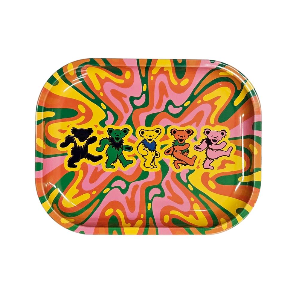 Blazy Susan - Metal Rolling Tray - Grateful Dead Dancing Bears - Small ...
