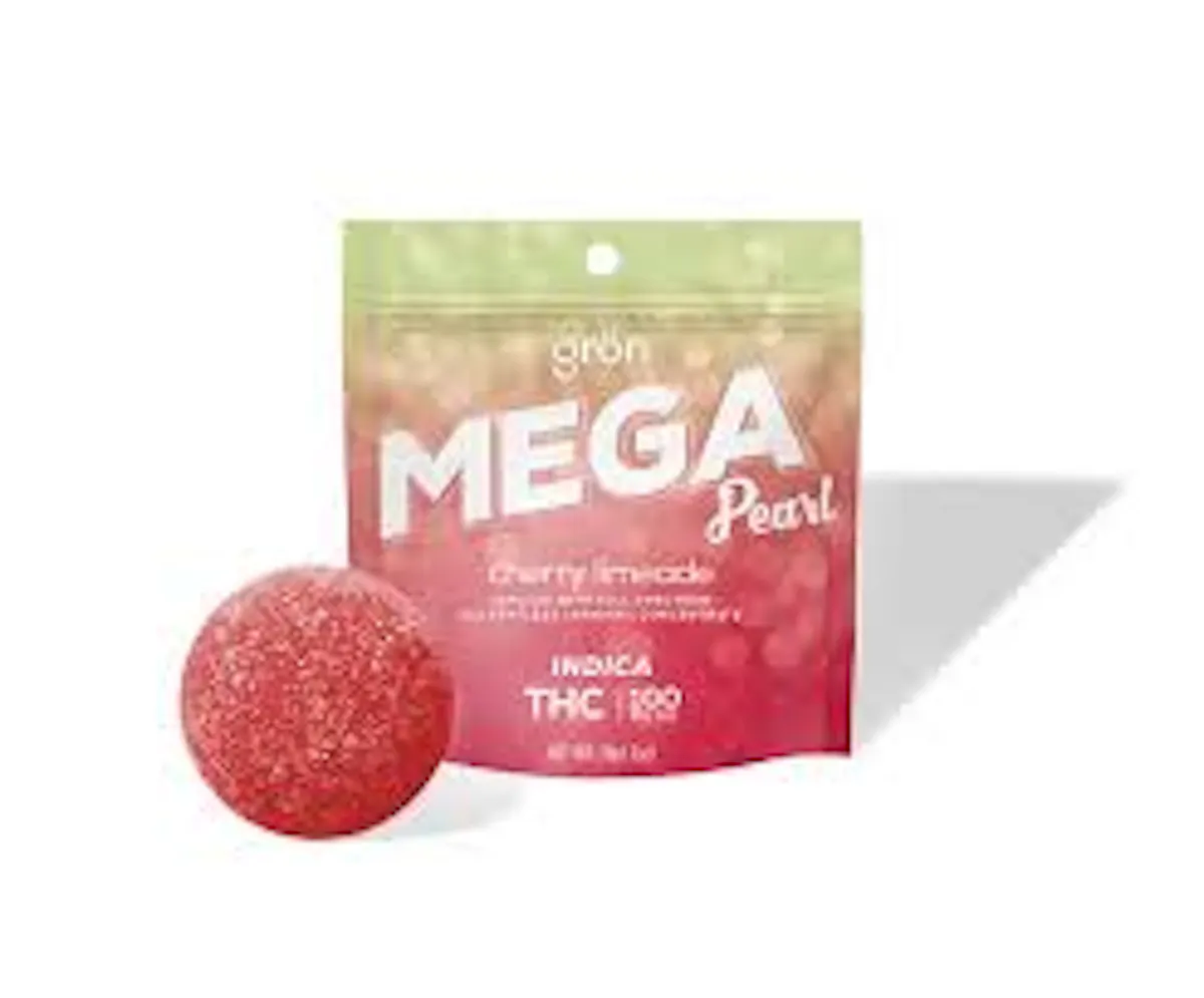 Gron 100mg High-Dose CHERRY LIMEADE Solventless Mega Pearl 20g Edibles ...