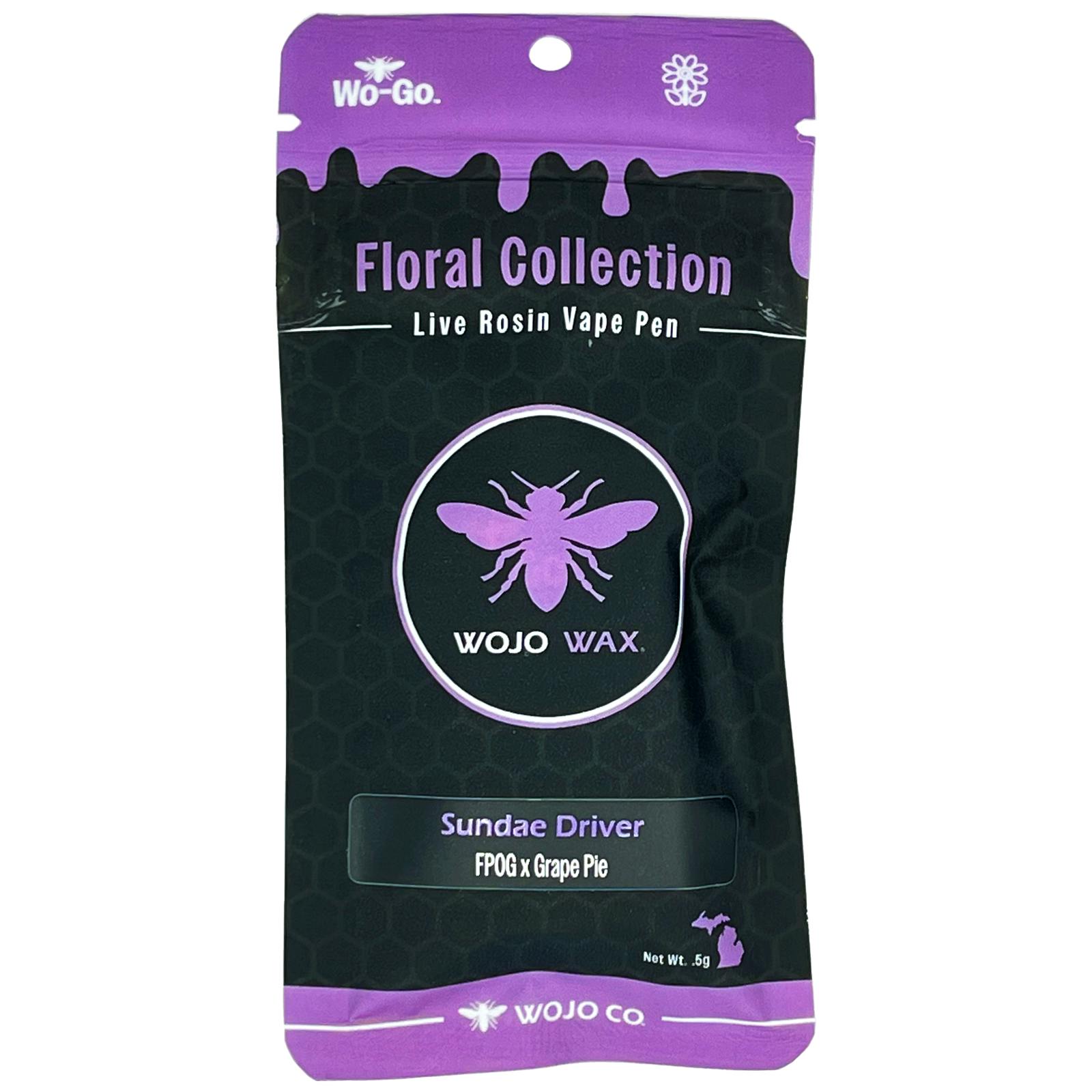 WOJO Co. | Sundae Driver Live Rosin Disposable Cart | .5g | Vaporizers ...