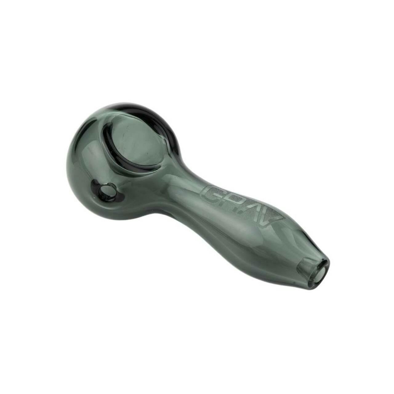 GRAV Classic Spoon 4" Hand Pipe - Smoke Grey | Bloom Brothers