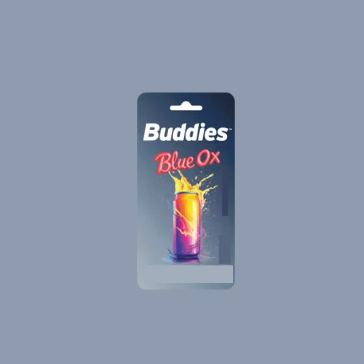 Buddies 2g BLUE OX Distillate All-In-One Rechargeable Vape Cartridge 2g ...