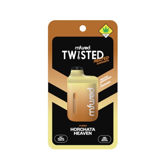 Twisted Jefe: Horchata Heaven - Melted Diamonds Disposable Cartridge in ...