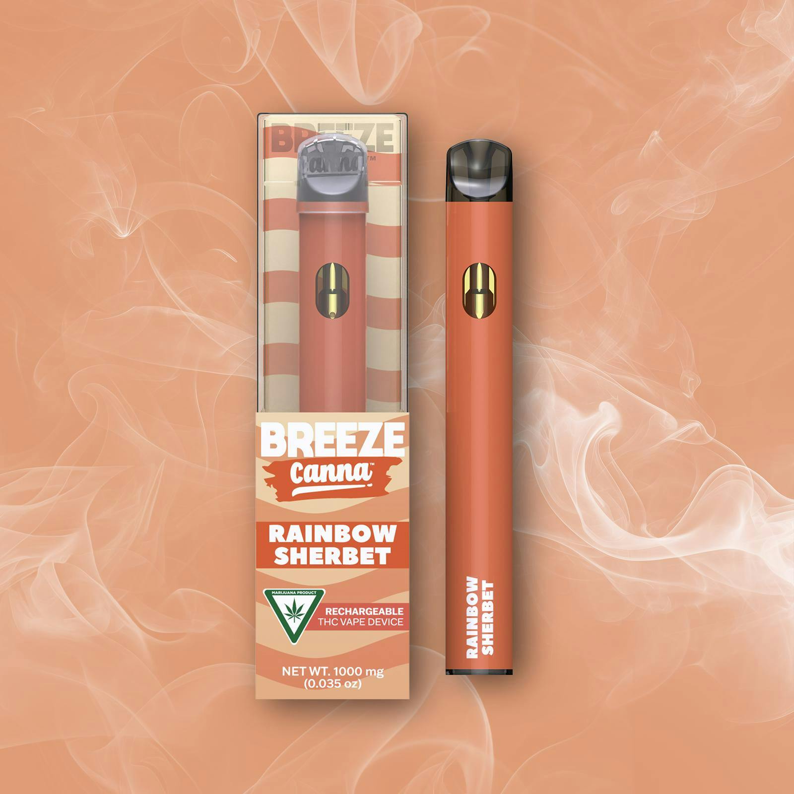 Breeze Canna 510 Cartridge | Rainbow Sherbet Breeze Canna 510 Cartridge | Rainbow Sherbet