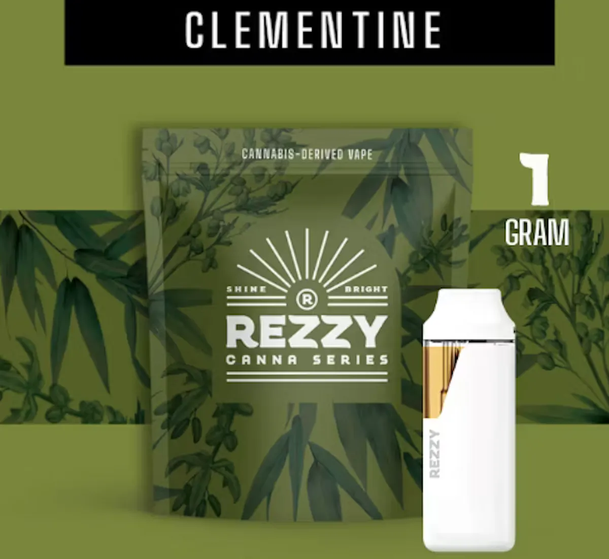 Rezzy Hella Honeydew 1g Disposable 1g Vaporizers Rezzy