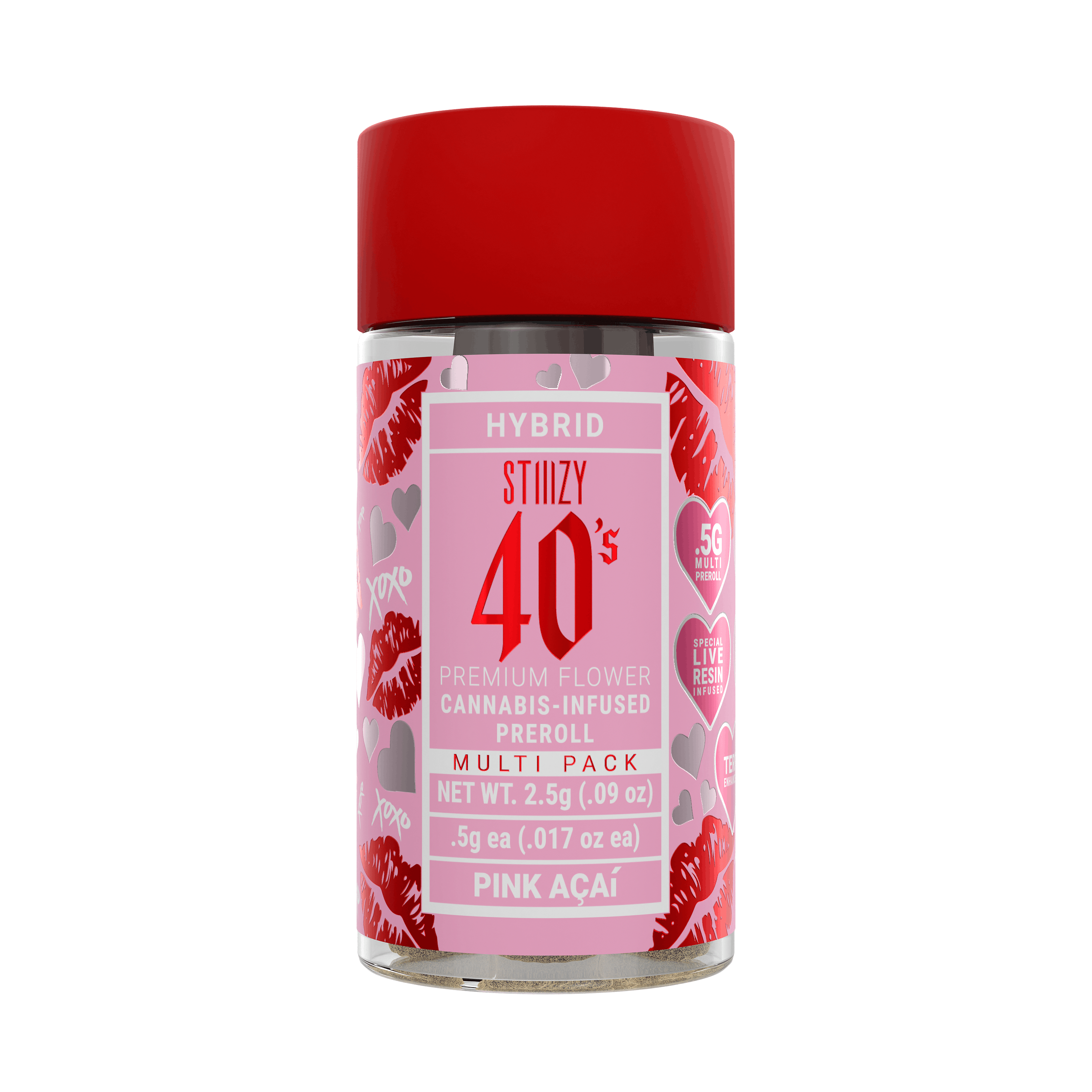 Stiiizy Pink Acai Infused Preroll 5 Pack Cannabis for sale Phoenix AZ ...