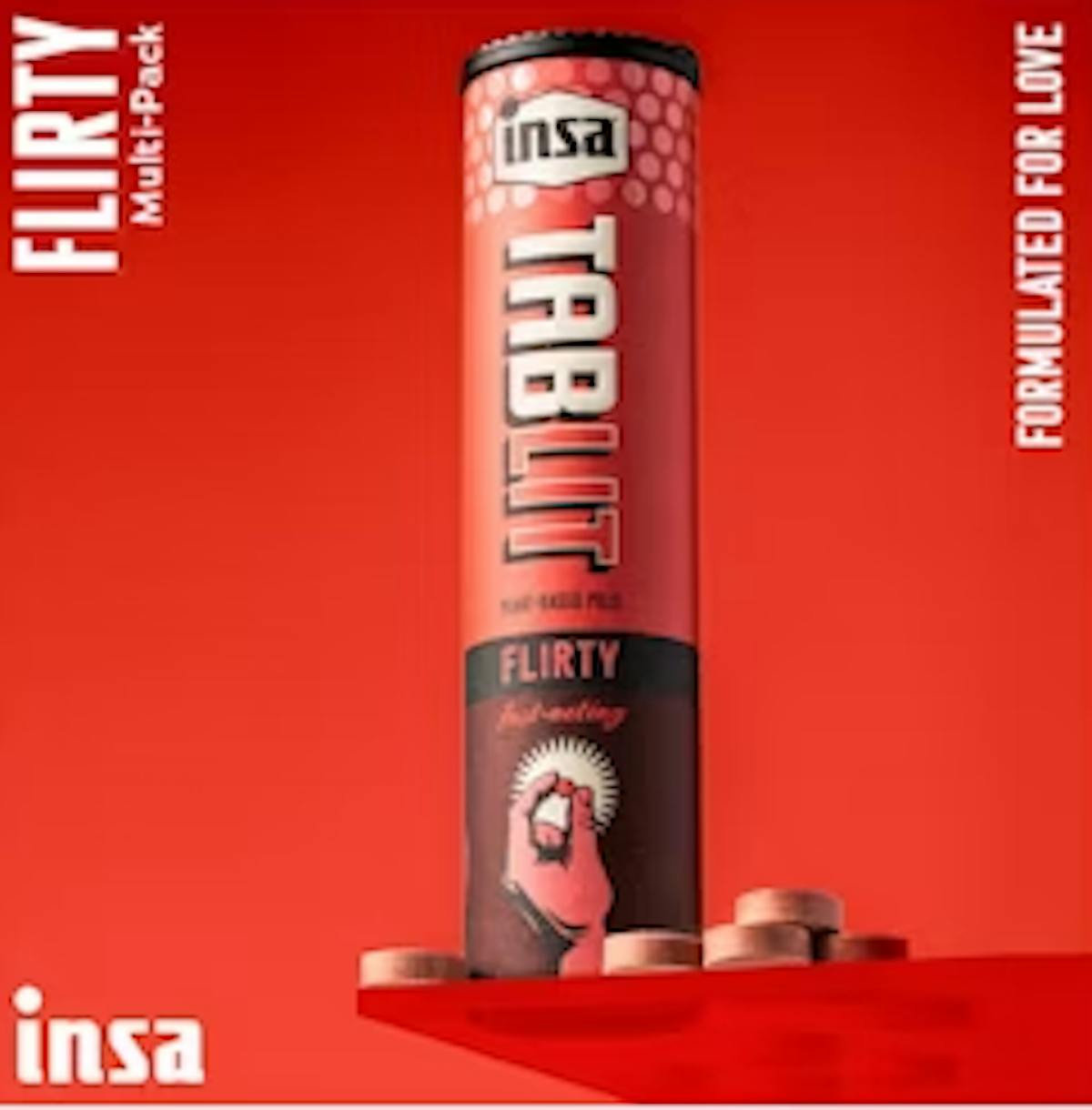 Tablit – Flirty 100mg 20pk .1g Edibles | Insa