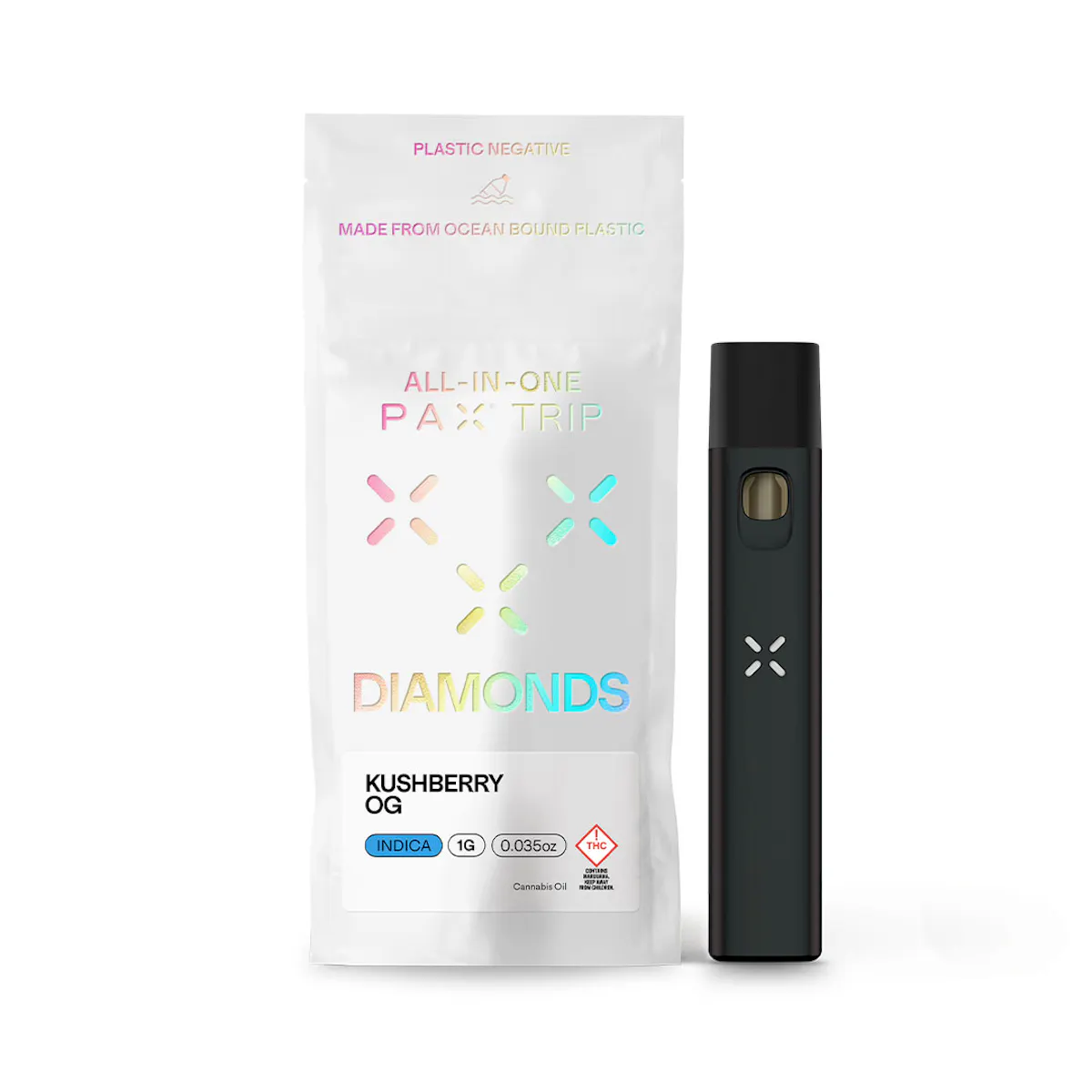 PAX | 1g Trip AIO | Kushberry OG (Indica) 1g Vaporizers | PAX ...