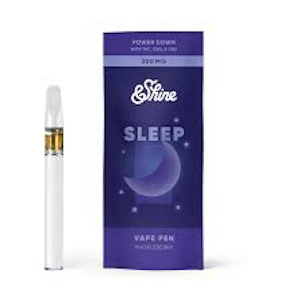 &Shine l Sleep (CBN, CBG) Vape Pen NCD (Disposable) l 0.3g - Eastern ...