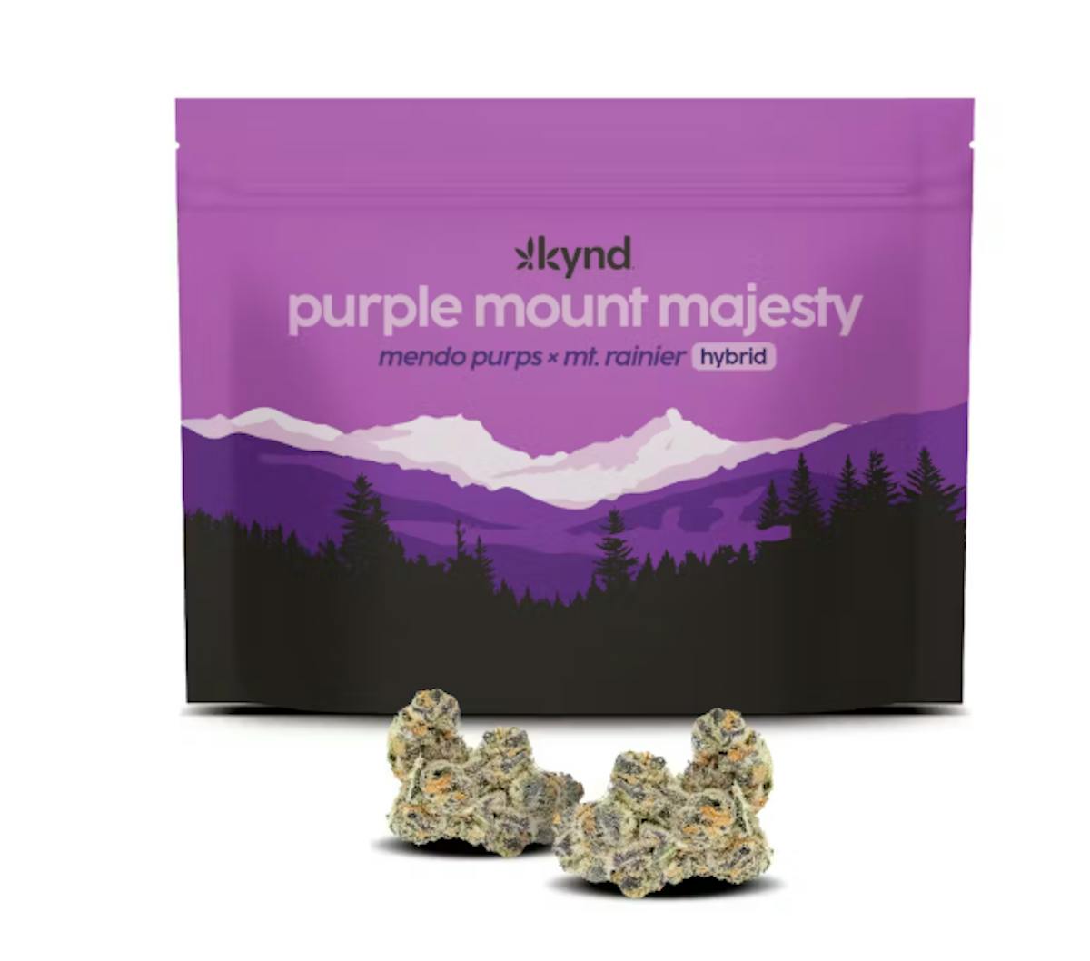 KYND Purple Mountain Majesty 7g Popcorn 1/4oz Flower | Kynd