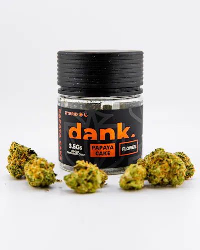 Dank | Jar | Papaya Cake | 3.5g | NICKLZ