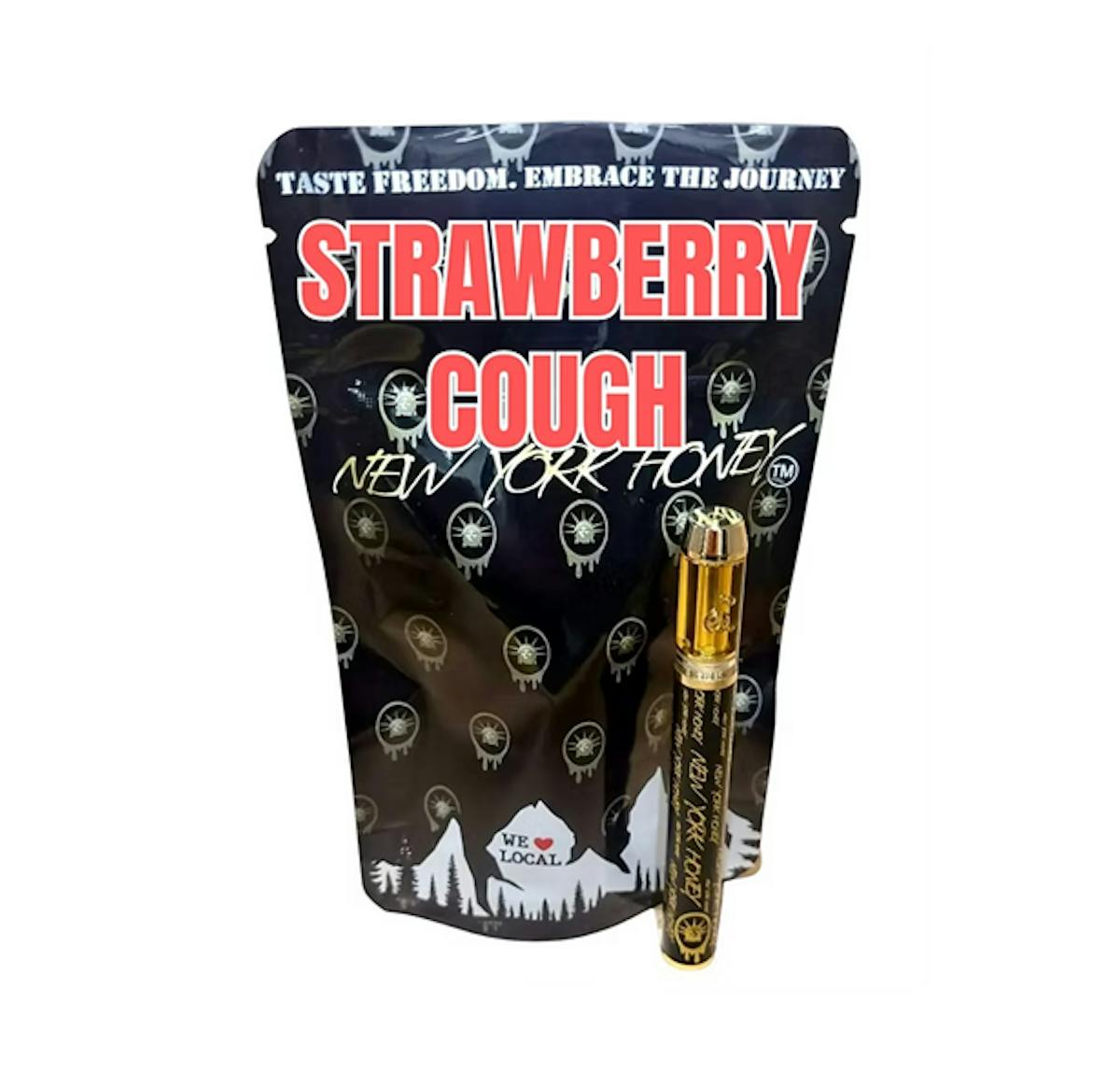 NY Honey | Strawberry Cough | All-In-One Vape 1g 1g Vaporizers | New ...
