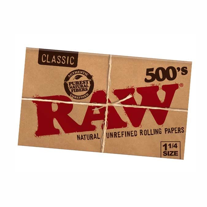 RAW - Rolling Papers - 11/4" - Classic - 500s | Sessions Cannabis